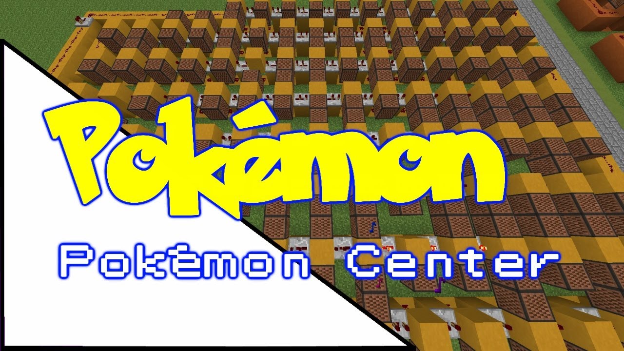 Pokémon Center | Pokémon | Minecraft Note Block Song | PC, XBOX, PS3 ...