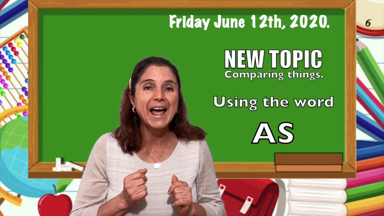 GRAMMAR - COMPARING things. - YouTube