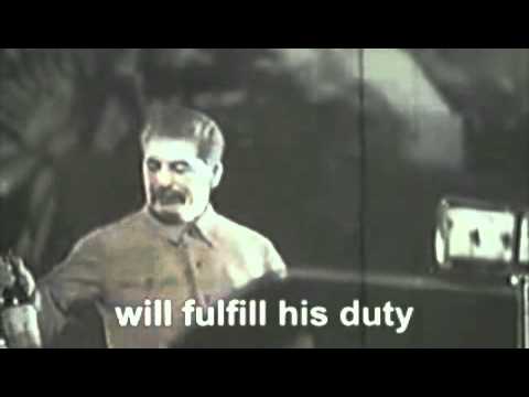 Mongolia FINAL Stalin's speech - YouTube