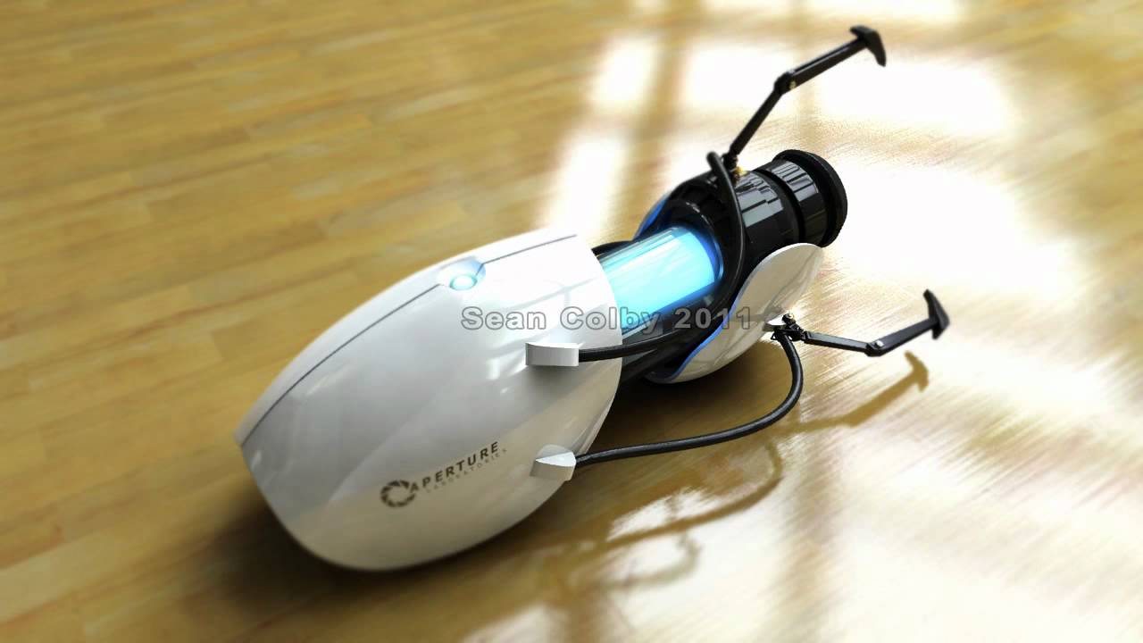 Portal Gun - 3D Model - YouTube