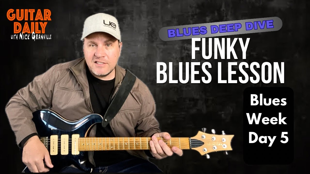 Blues Guitar Lesson. How To Approach Funky Blues Soloing. Guitar Daily ...