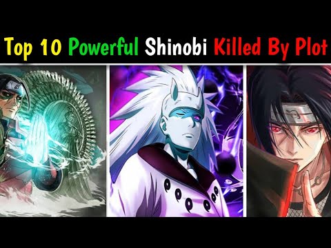 Top 10 Most Powerful Shinobi Killed by Plot #anime #naruto - YouTube