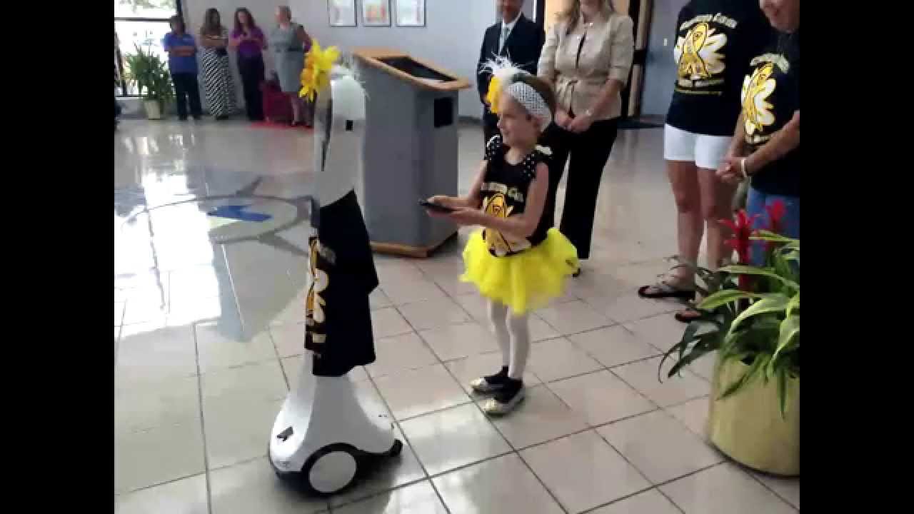VGo Robot donation to Education Service Center Region 2 - YouTube