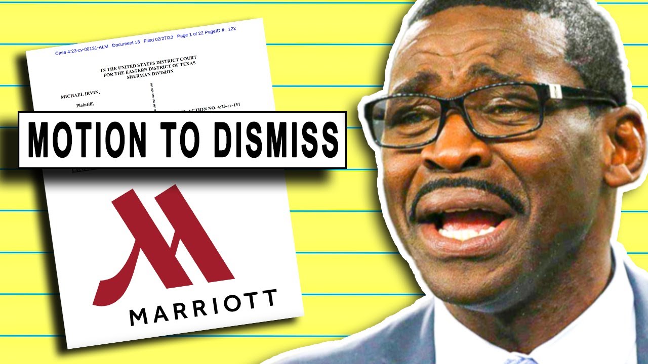 Michael Irvin s 100M DEFAMATION Case Marriott Files Motion To Dismiss michael-irvin-s-100m-defamation-case-marriott-files-motion-to-dismiss