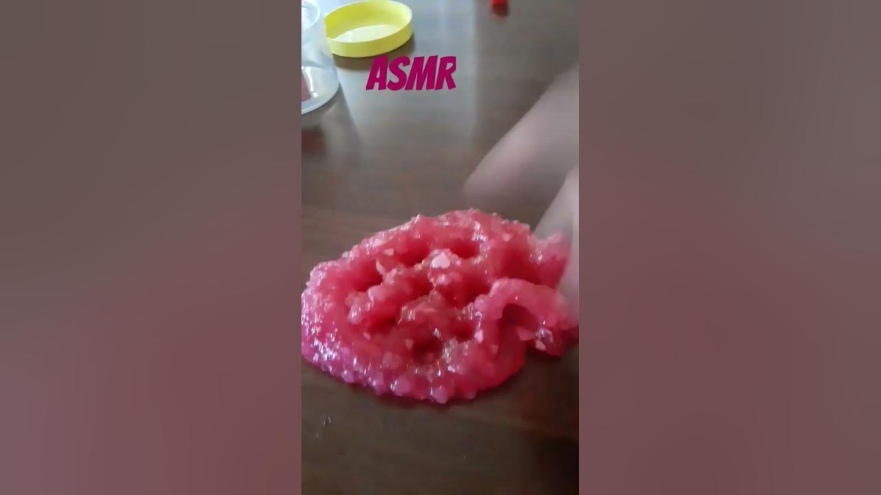 Sparkling Strawberry Cubes Peachybbies Slime Youtube