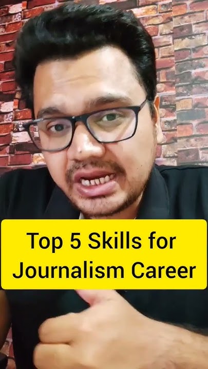 Top 5 Skills for Career in Journalism | Mass Communication Career in India | #shorts - YouTube