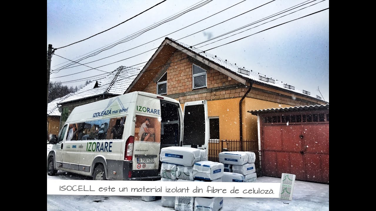 IZOLATIE CELULOZA 2016 | ISOCELL | IZOtv - YouTube