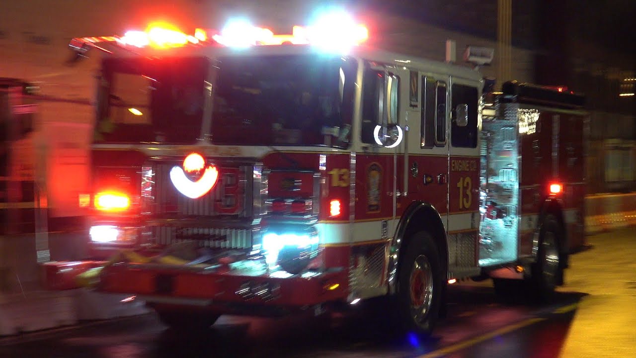 DCFD Engine 13 Responding - YouTube
