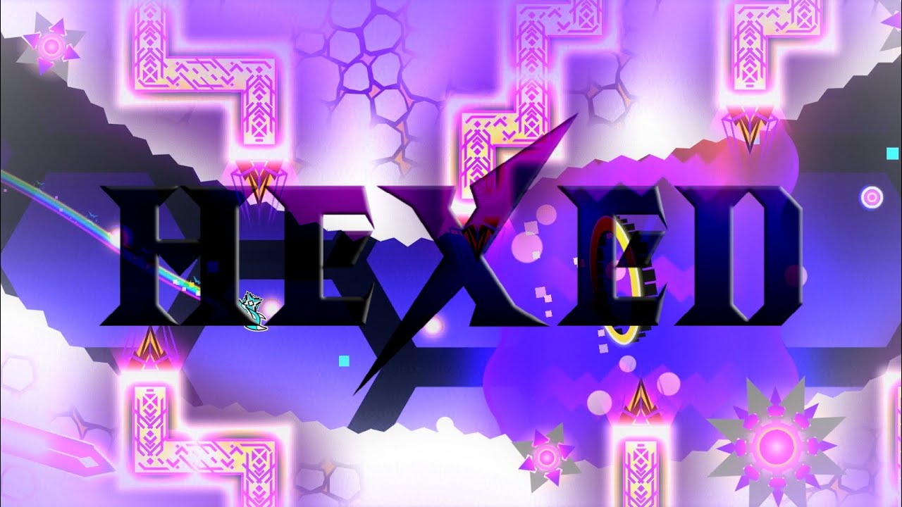 "Hexed" 100% [3 Coins] by CodeNate | Geometry Dash - YouTube