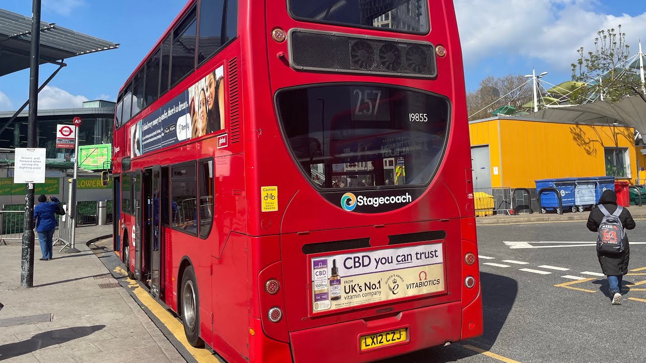 London Bus Vlog #405: Drunk And Confused iBus Announcements | Route 257 ...