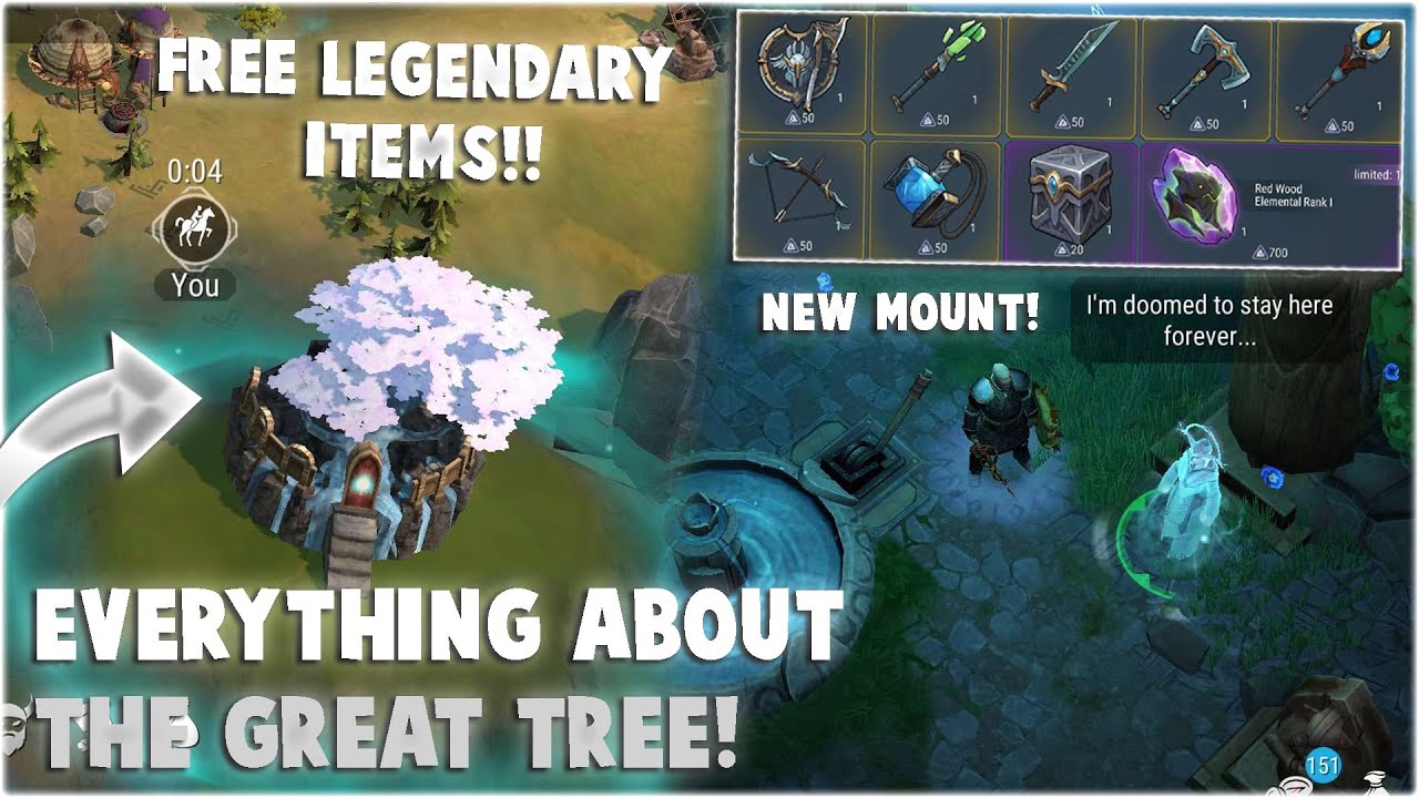 Frostborn - EVERYTHING ABOUT THE GREAT TREE! - WE CAN GET LEGENDARY ...