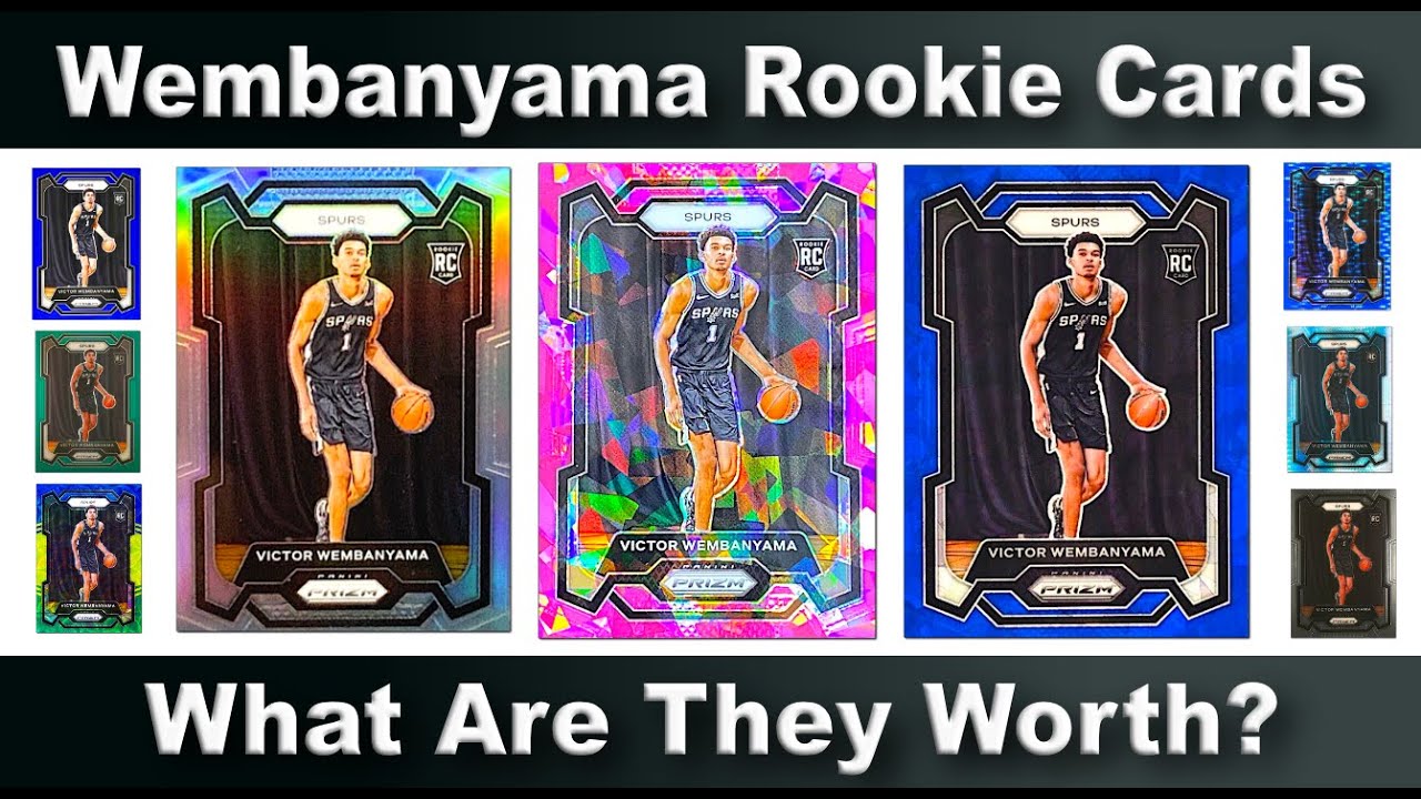 9 Different Victor Wembanyama Rookie Cards - What Are They Worth - 2023 ...