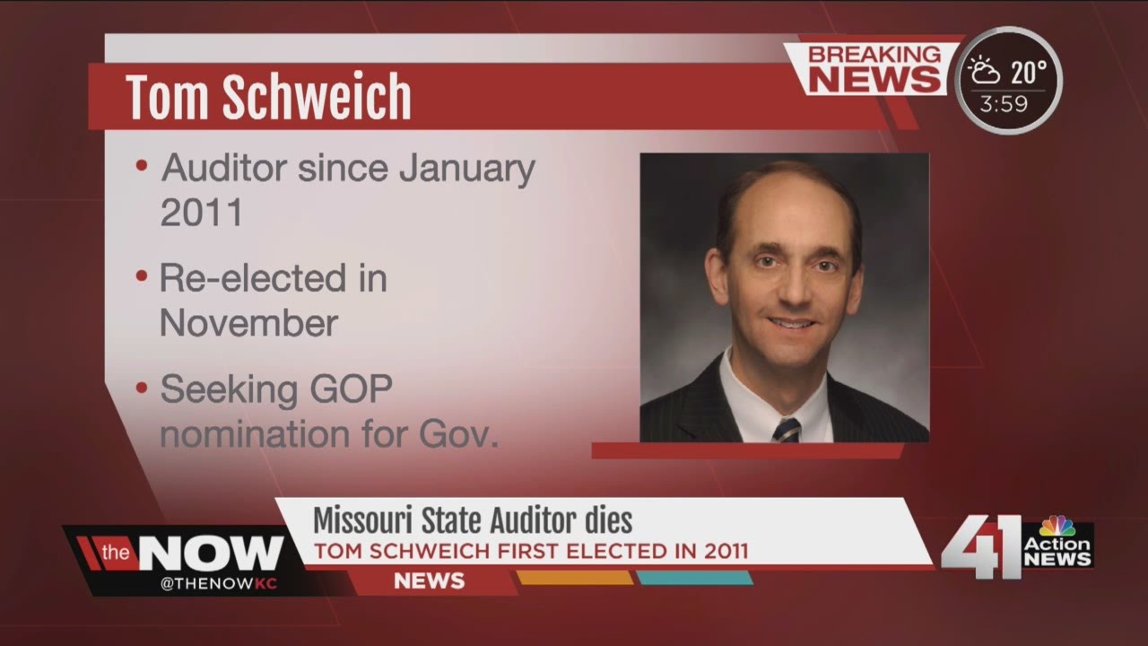 Missouri State Auditor Tom Schweich dead at 54 - YouTube