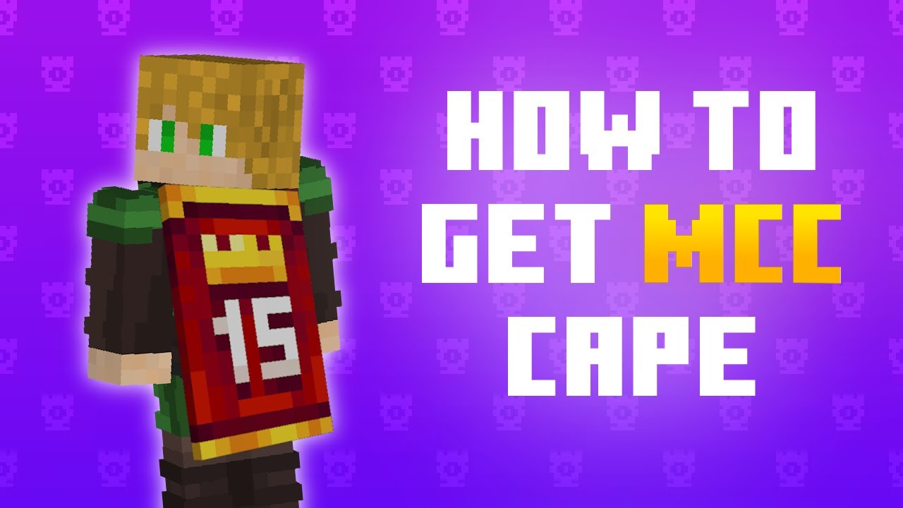 How to get the new MCC Cape! - YouTube