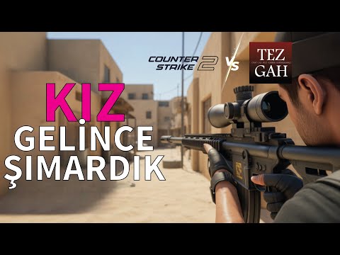 CS 2 OYNAYAMAYAN TAYFA - KIZ GELİNCE TAKIM CIVIDI #cs2  #edit