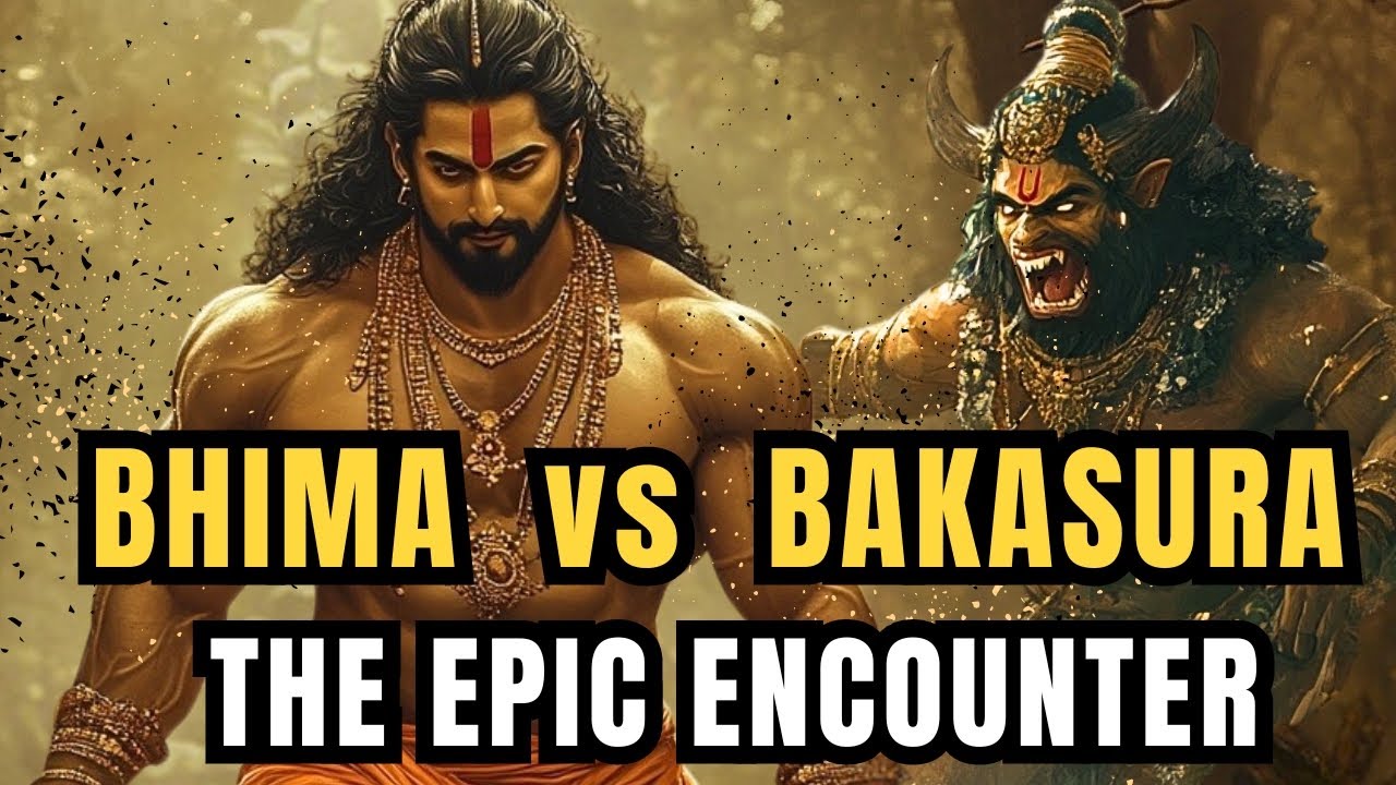 Bhima vs Bakasura: The Epic Encounter - YouTube