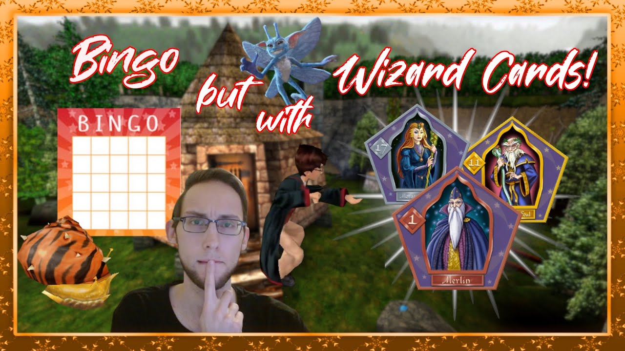 I put 25 RANDOM WIZARD CARDS onto a BINGO Board in Harry Potter 2 (PC ...
