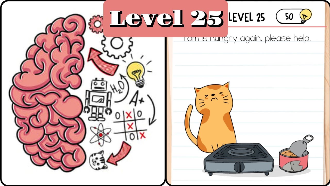 Brain test 25 | brain test level 25 - YouTube