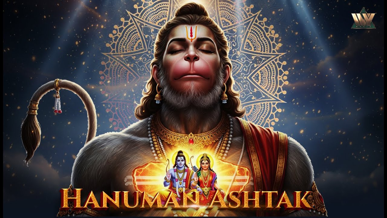 Sankatmochan Hanuman Ashtak by Suresh Wadkar - Powerful Hanuman Bhajan ...
