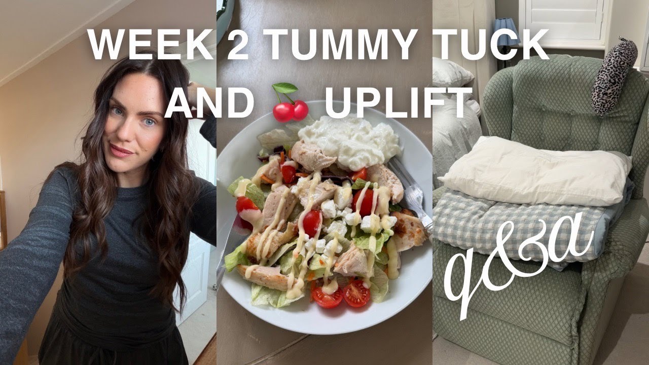 Week 2 Tummy Tuck + Breast Uplift Q&A | Update - YouTube