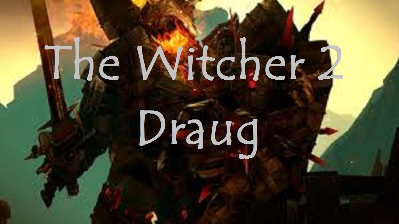 The Witcher 2 - Boss Battle - Draug - YouTube
