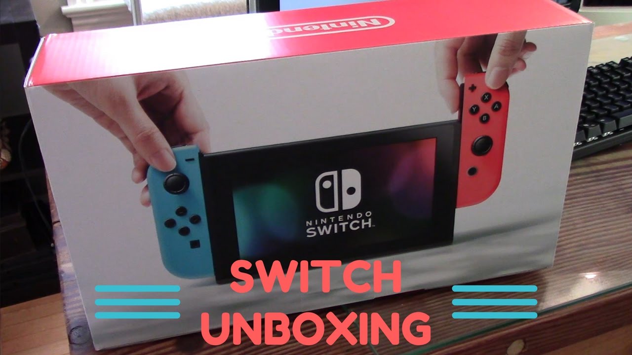 Nintendo Switch - Unboxing! - YouTube