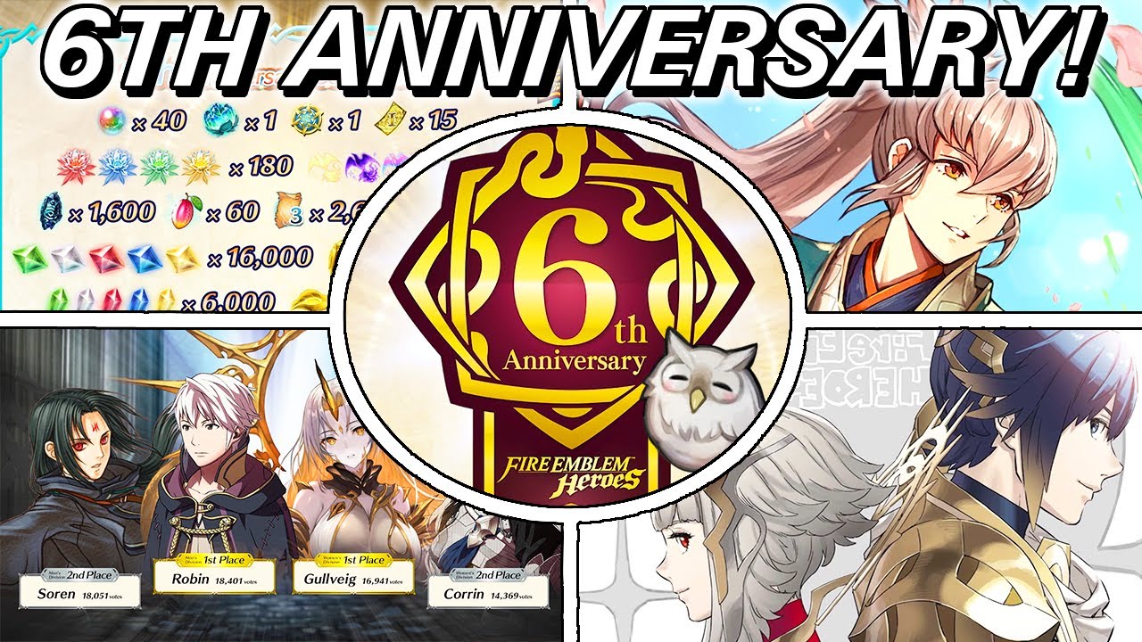 CYL7 Revealed! 6th Anniversary FEH Channel Reaction! [FEH] - YouTube