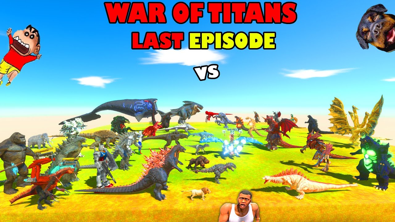 WAR OF TITANS | LAST PART 20 with THOR HYDRA vs EARTH CONQUERORS vs ...