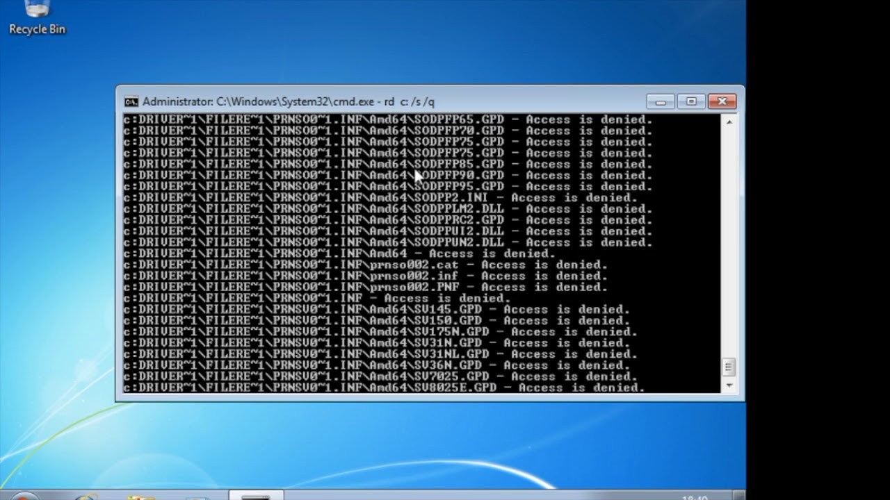 Windows 7 Destruction (Timelapse) - YouTube