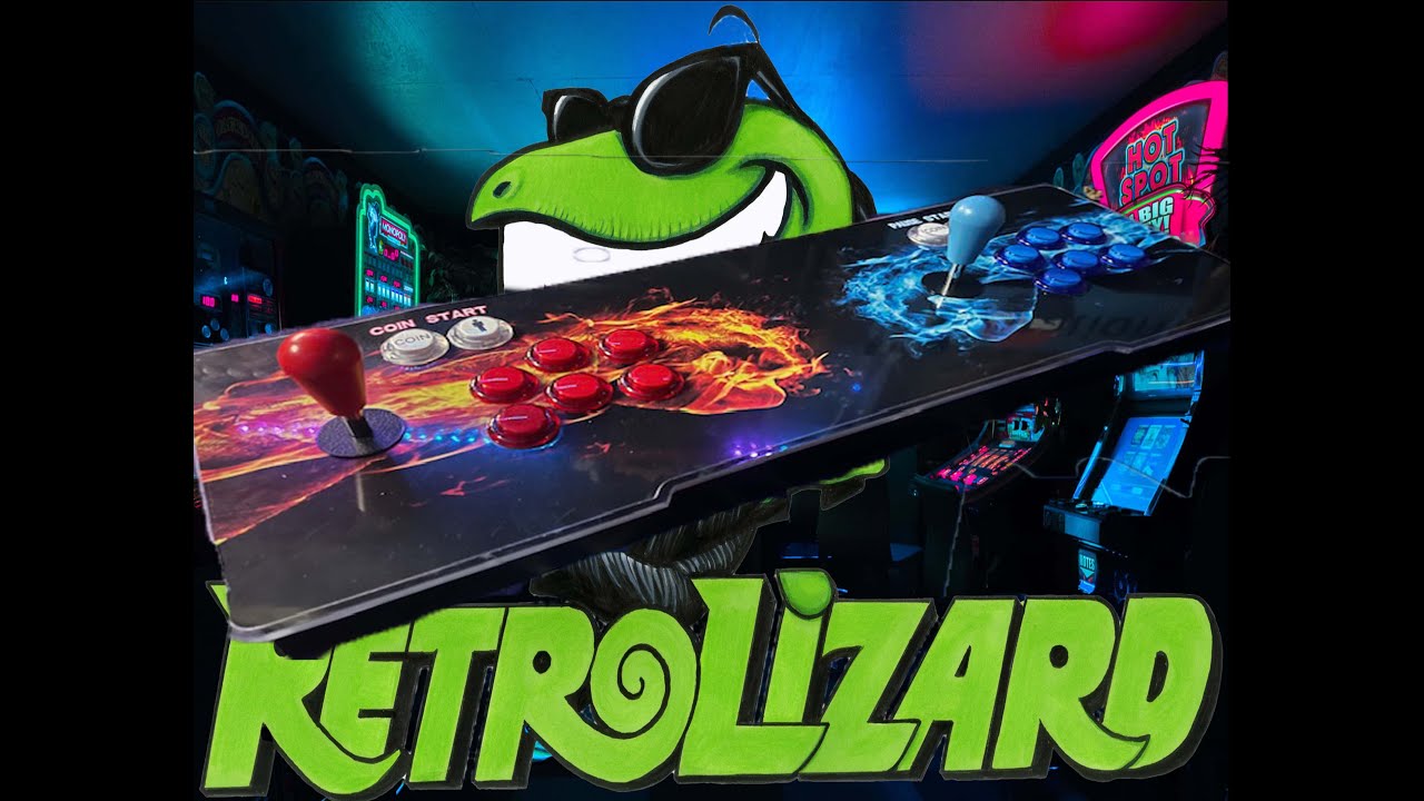 The Retro Gecko Portable 2TB 26k Game Arcade! - YouTube