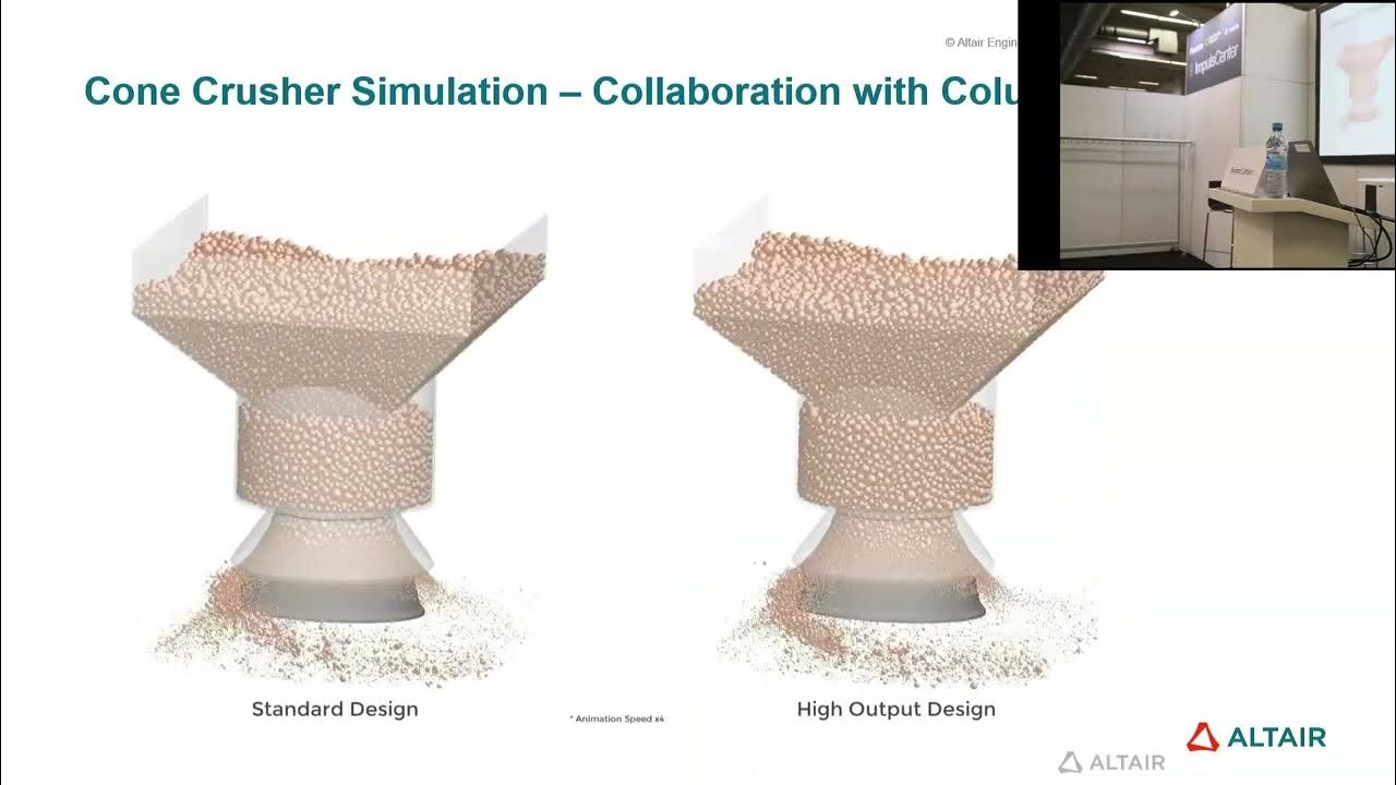 Processing equipment design using Altair simulation software EDEM, Altair Engineering - YouTube