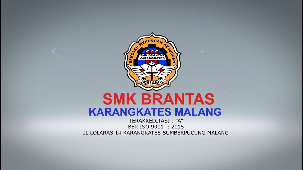 Episode 1 profil sekolah dan sambutan kepala SMK Brantas Karangkates ...