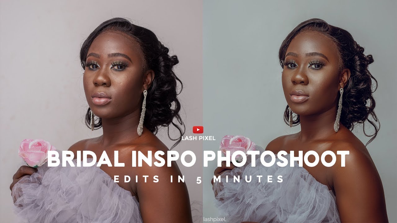 01 - Bridal Inspo Photoshoot | Edits in 5 minutes - YouTube