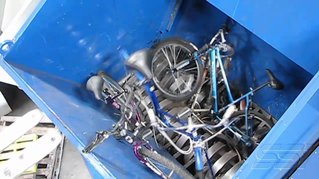 Metals Shredding: Bicycles (D) - YouTube