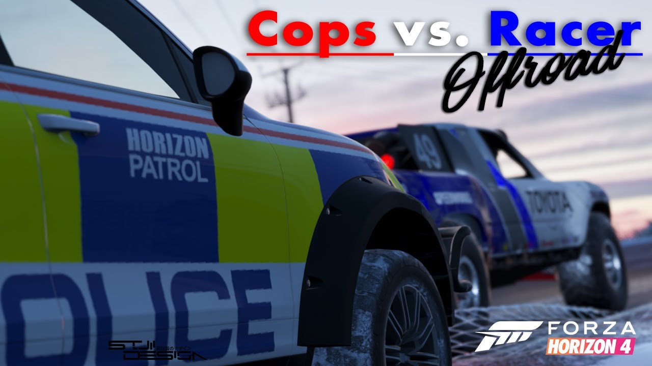 Forza Horizon 4 Multiplayer Special Series | Cops vs. Racer Offroad ...
