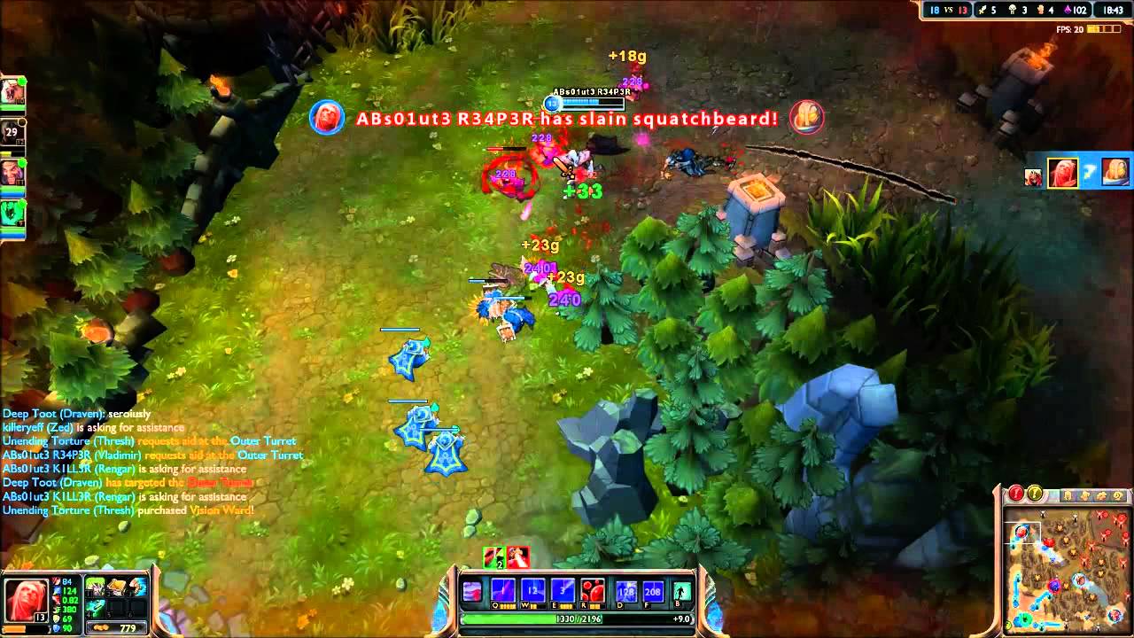 Vladimir Top Full Gameplay With Killer Youtube
