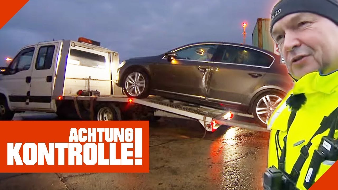 Anhängerlast überschritten: Auto muss 2/3 der Ladung abladen! 2/2 ...