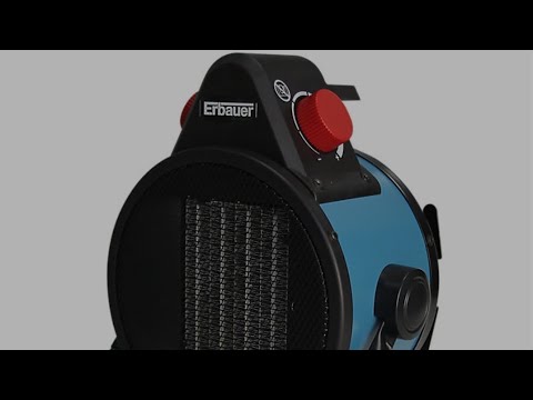 ERBAUER Fan Heater Review - YouTube
