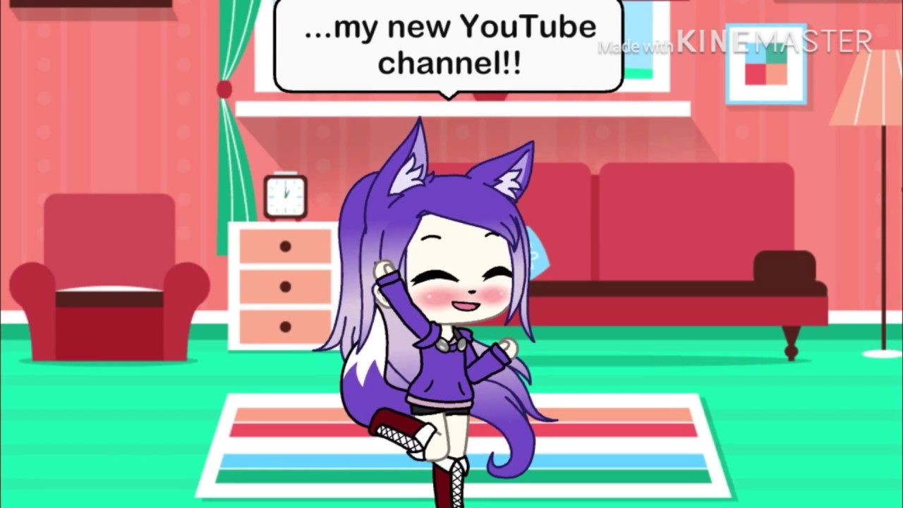 Intro to my Gacha Life YouTube Channel | Violet Gacha | - YouTube