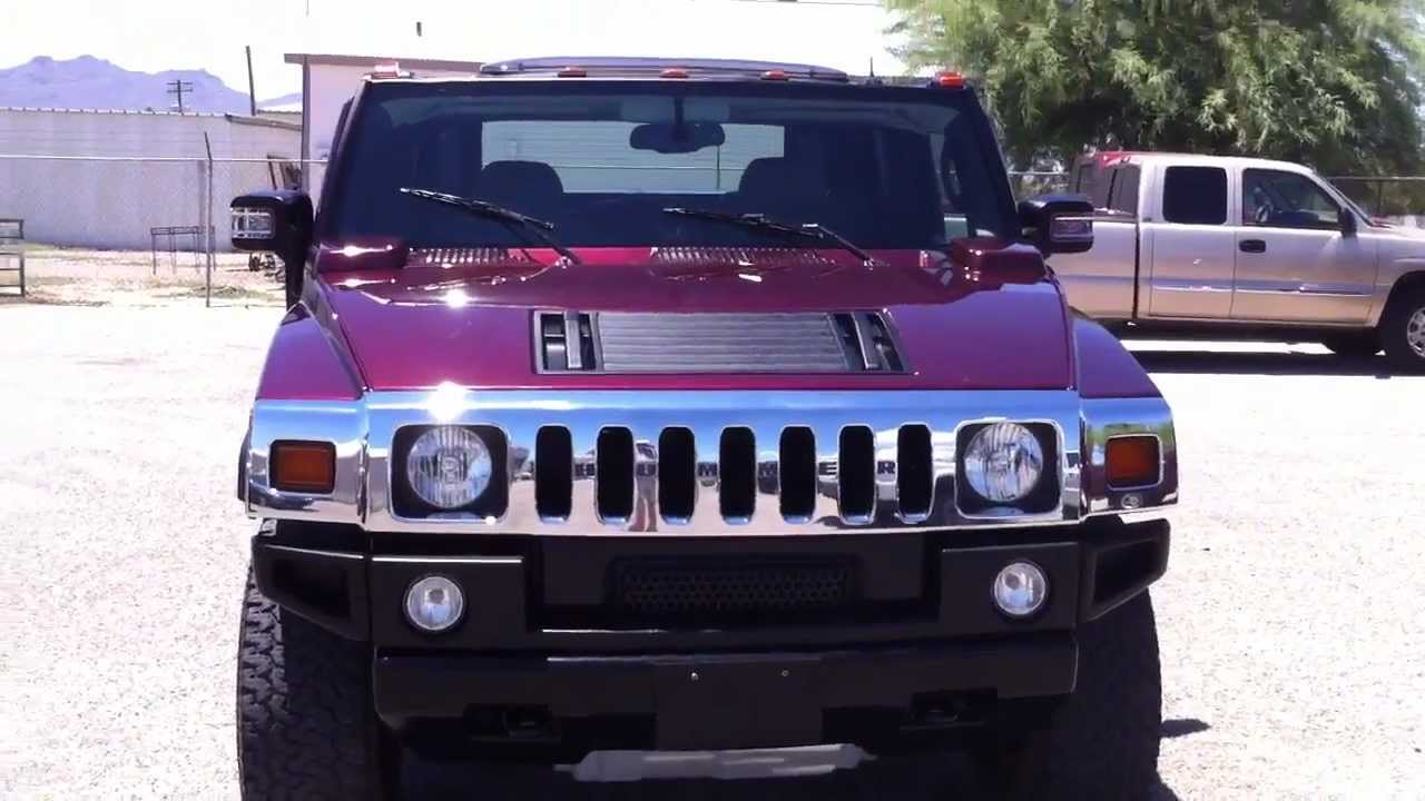 Hummer H2 Purple
