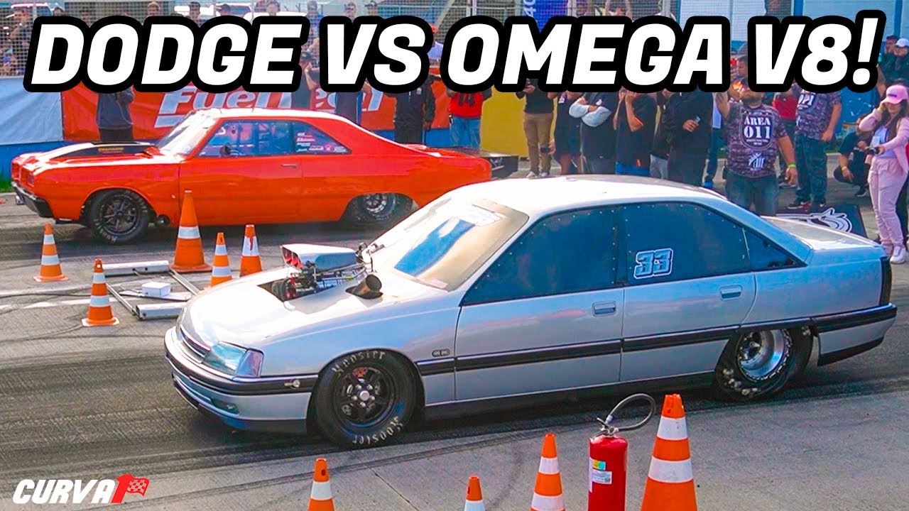 DODGE USOU NITRO CONTRA O OMEGA V8!!! - YouTube