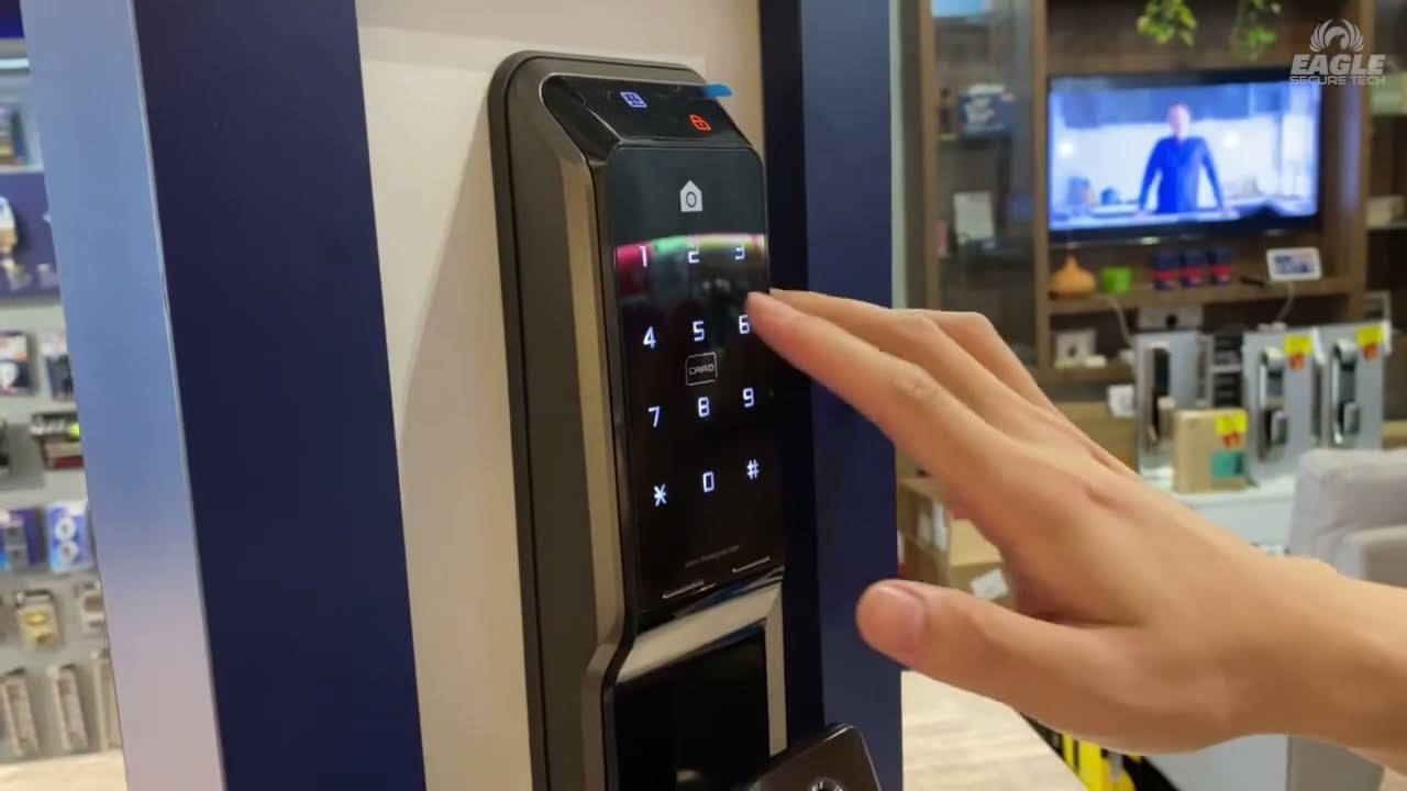 KEYWE GKDL 6100A Smart Digital Lock - How to Change Passcode - YouTube