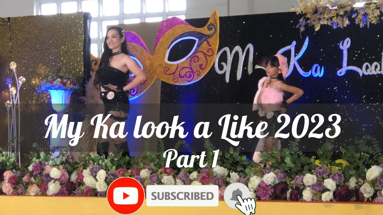 My KA look a Like 2023 Part 1 #kpop #pageant #talent #rampmodel - YouTube