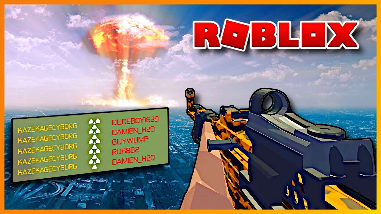 I dropped a NUKE in Roblox Call of Duty! - YouTube