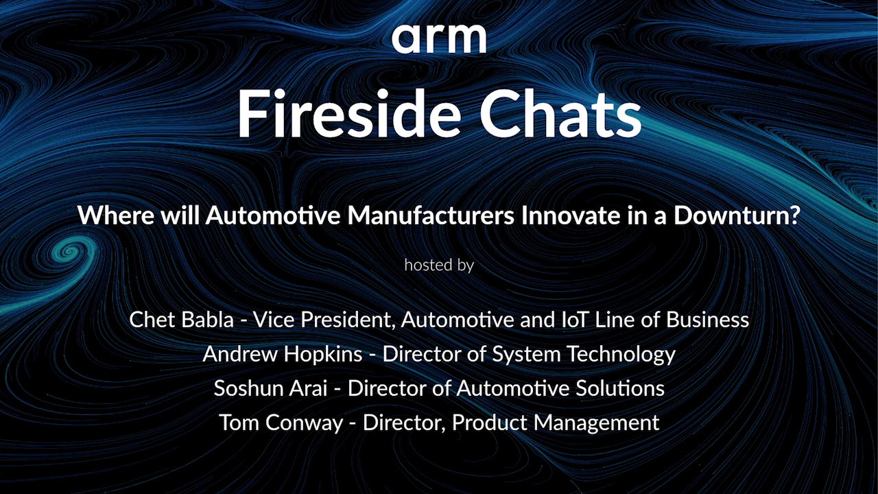 Fireside Chats | Where will Automotive Manufacturers Innovate in a Downturn? - YouTube
