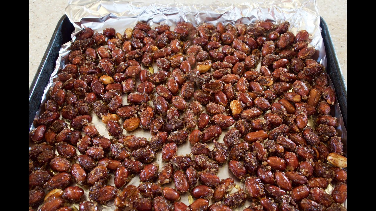 How to Make Honey Roasted Peanuts Version 1 (View in HD) - YouTube