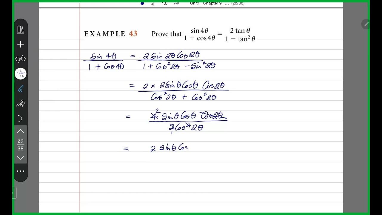U1 Chapter 9 Examples 42 and 43 - YouTube
