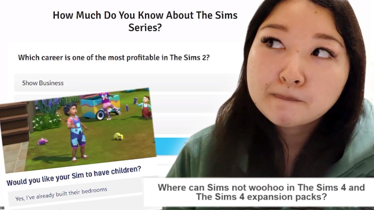 Doing Sims Quizzes after a 10 year break (Streamed Feb 29, 2024) - YouTube