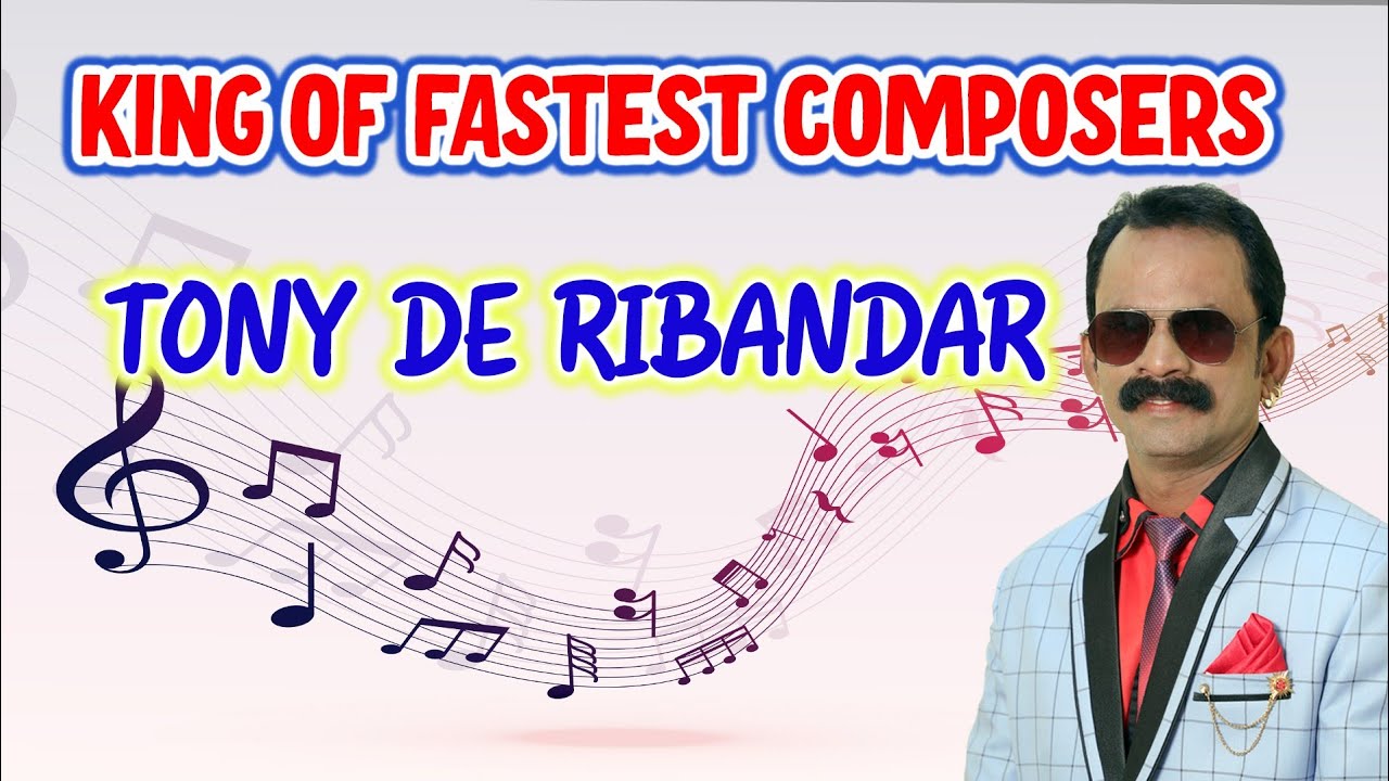 THE KING OF FASTEST COMPOSERS | TONY DE RIBANDAR | CORONATION | Konkani ...
