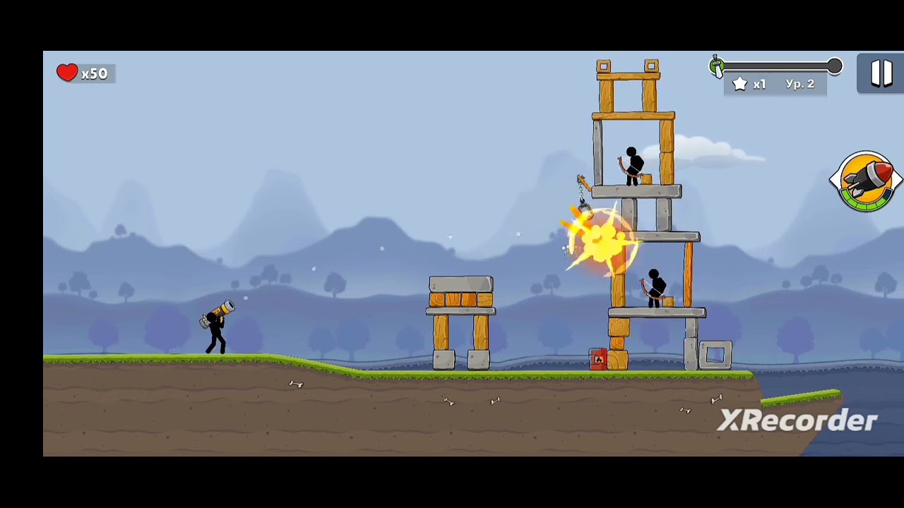 Walkthrough of the Boom Stick game 1 - YouTube